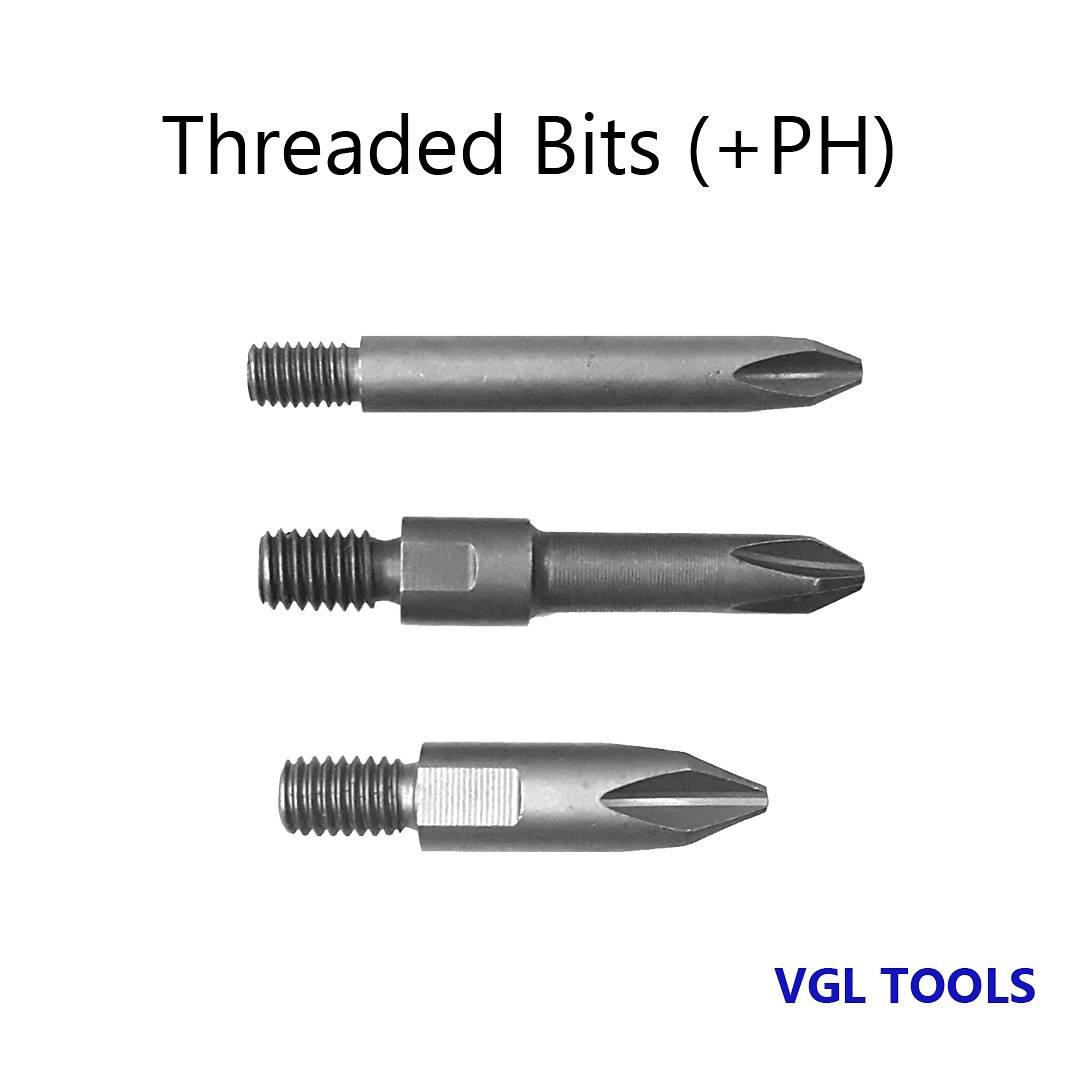 21.Bits – Threaded Bits(螺紋) – 涪源企業股份有限公司Forging Adapter Co., Ltd.